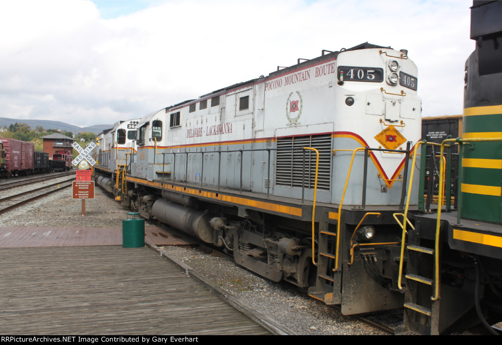 DL 405 - Delaware Lackawanna RR (ex-Lehigh Valley)